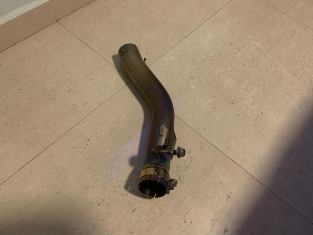 Zx10r Akra link pipe, Motorcycles, Motorcycle Accessories on Carousell