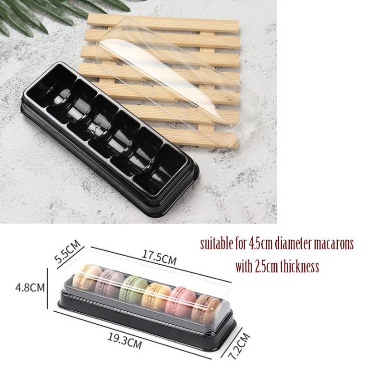 Macaron box packaging container packing box for 6 macarons macaroon box ...