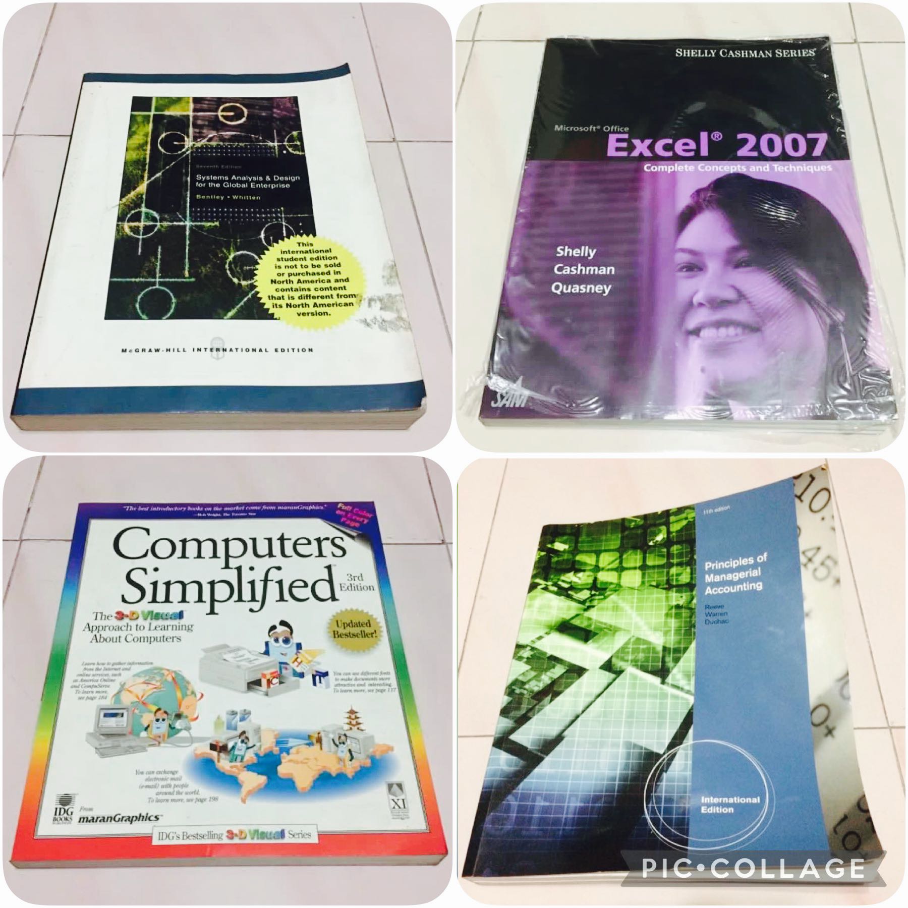 *$7*Computing Excel Textbook, Hobbies & Toys, Books & Magazines ...