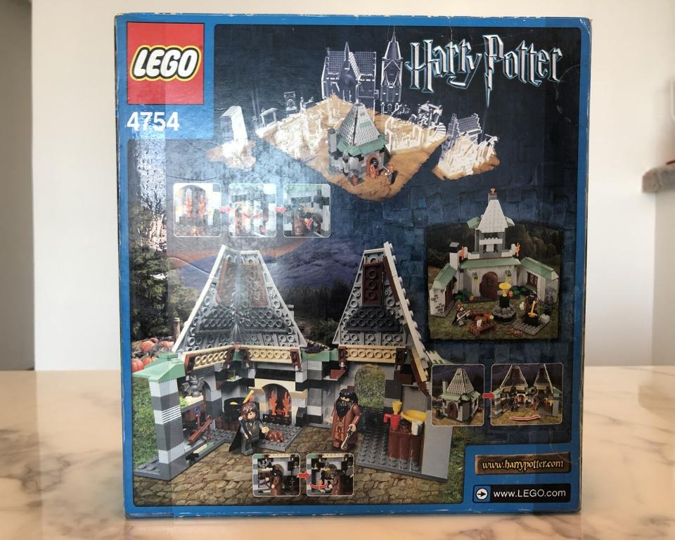 全新 LEGO 4754 Harry Potter Prisoner of Azkaban Hagrid's Hut, 興趣及遊戲, 玩具 ...