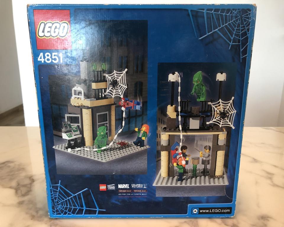 全新 LEGO 4851 Spider-man - Spider-Man and Green Goblin, 興趣及遊戲, 玩具 & 遊戲類 ...