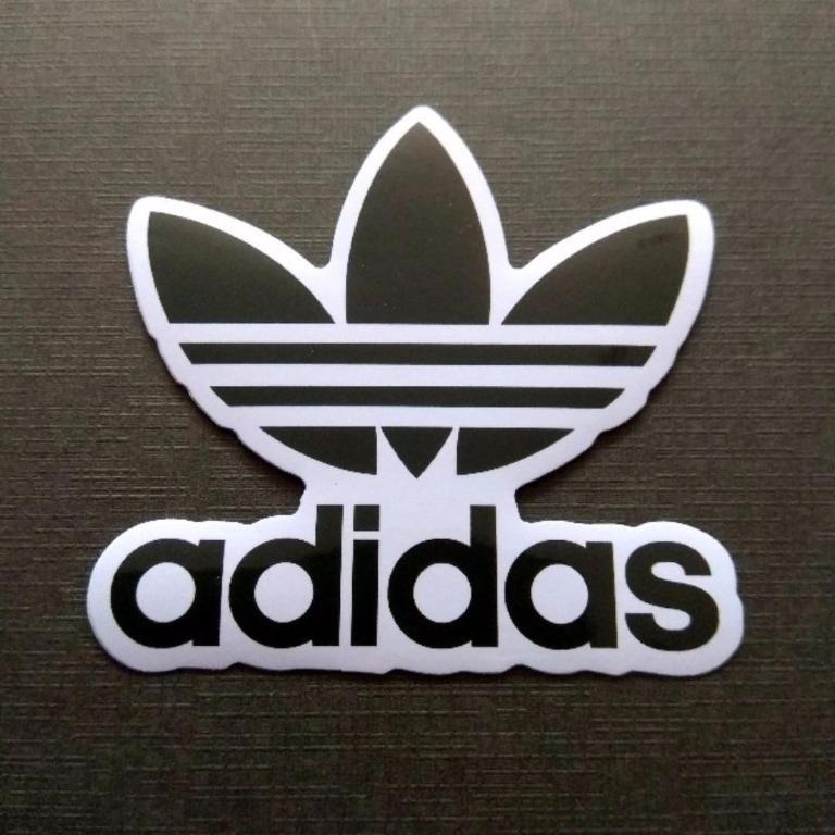 Adidas Originals Logo Sticker Luggage Skateboard Laptop Vinyl Decal ...