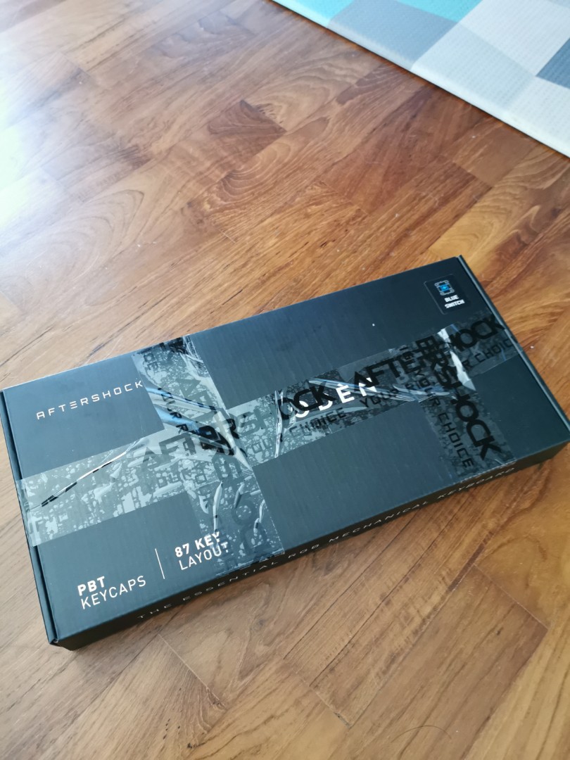 Aftershock Oden RGB Mechanical Keyboard BNIB, Electronics, Computer ...