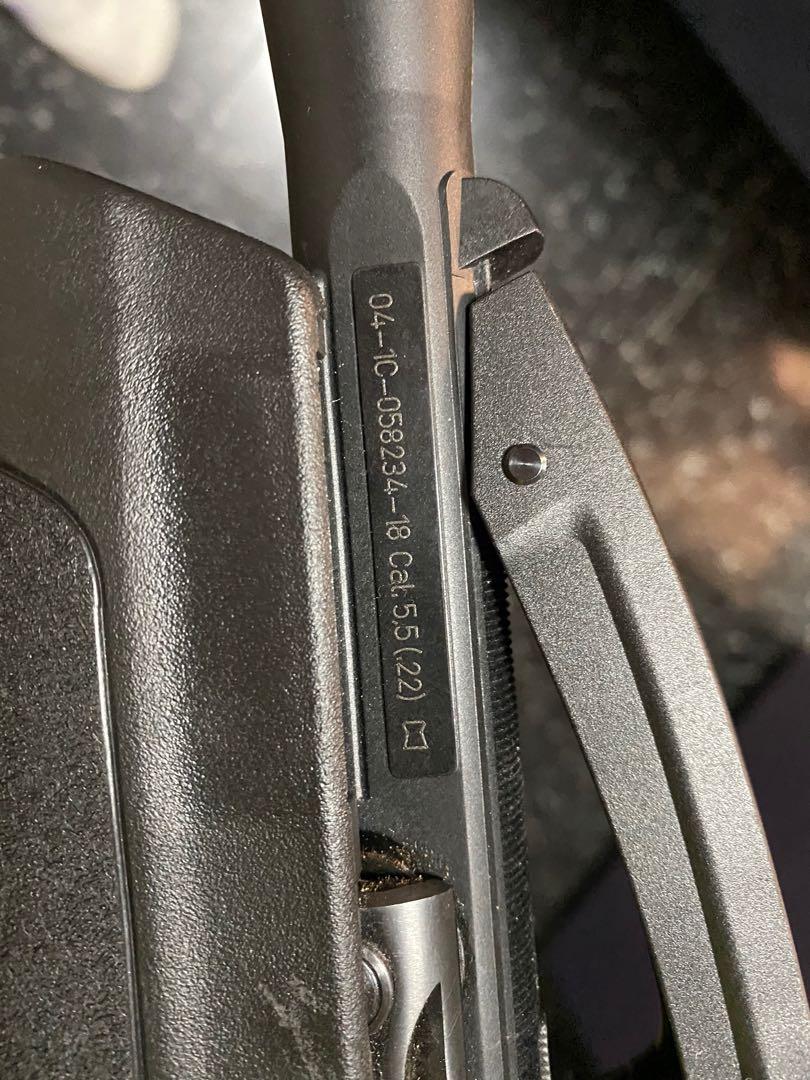 Airsoft riffle gun, Sports Equipment, Sports & Games, Racket and Ball ...