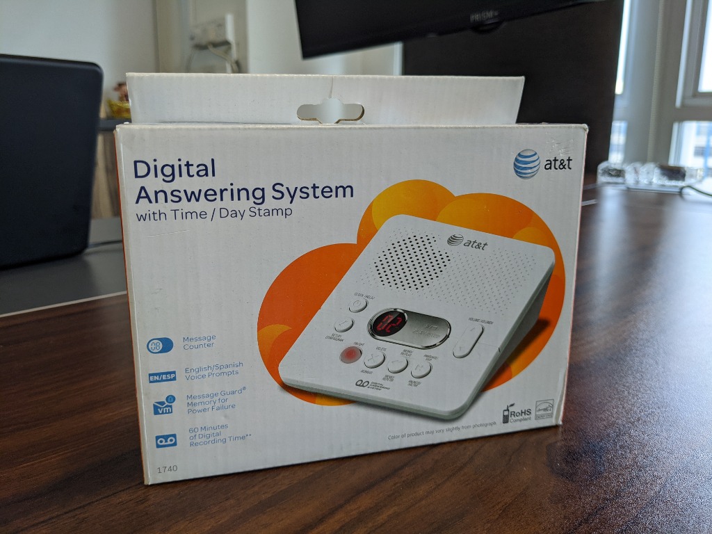 AT&T Digital Answering System with Time / Day Stamp (for receptionist ...