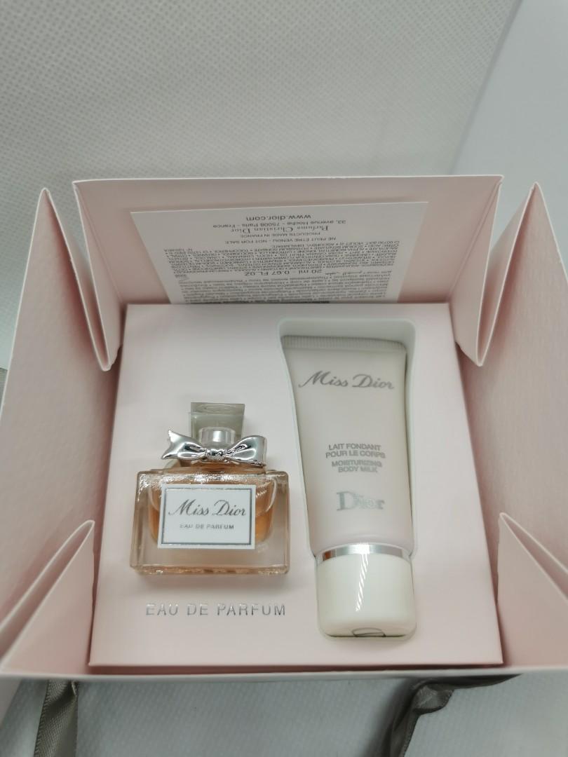 Authentic Miss Dior Eau De Parfum Miniature set - 5ml perfume and ...