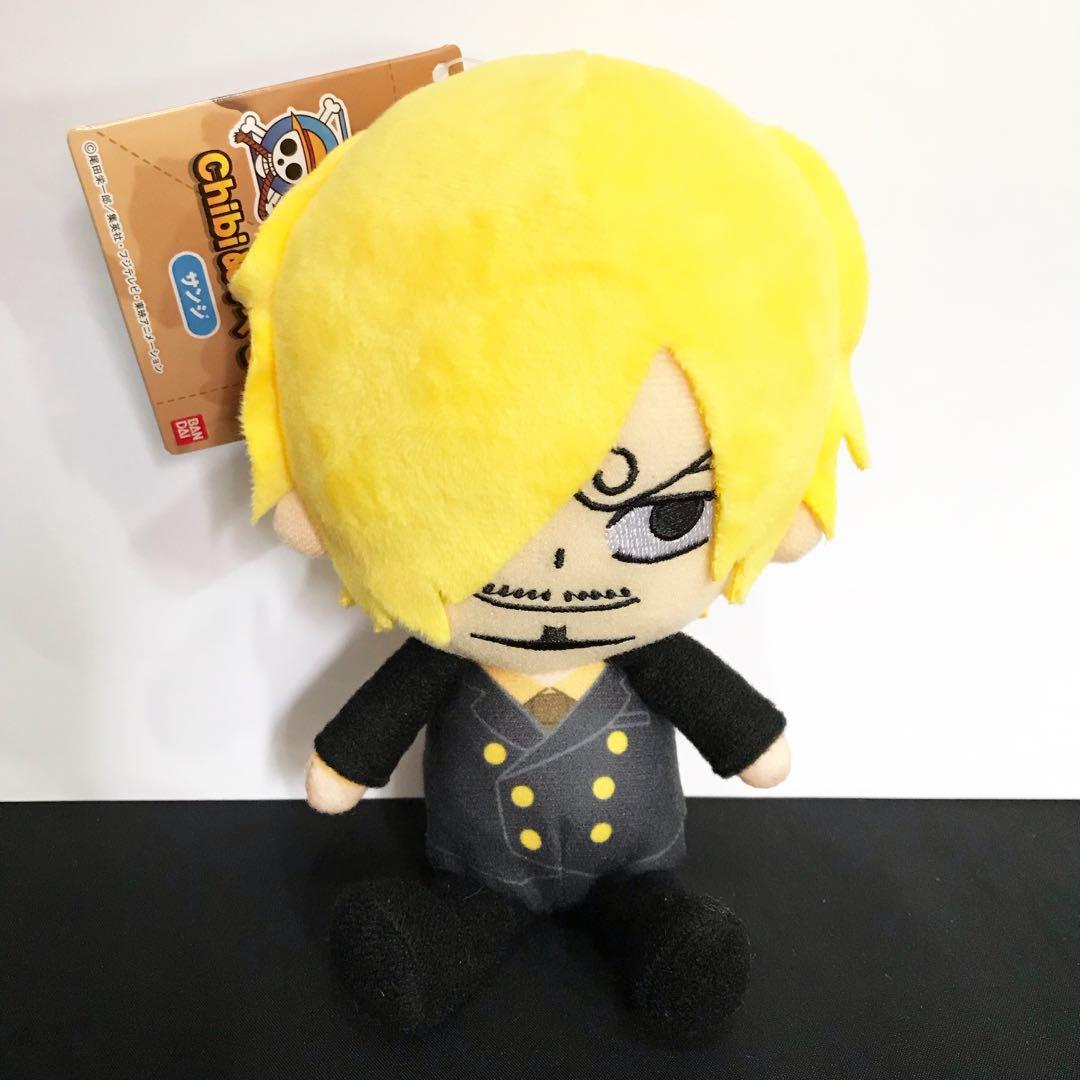 Bandai One Piece Sanji plush H: 7” standing, 6” sitting - Php 500 ...
