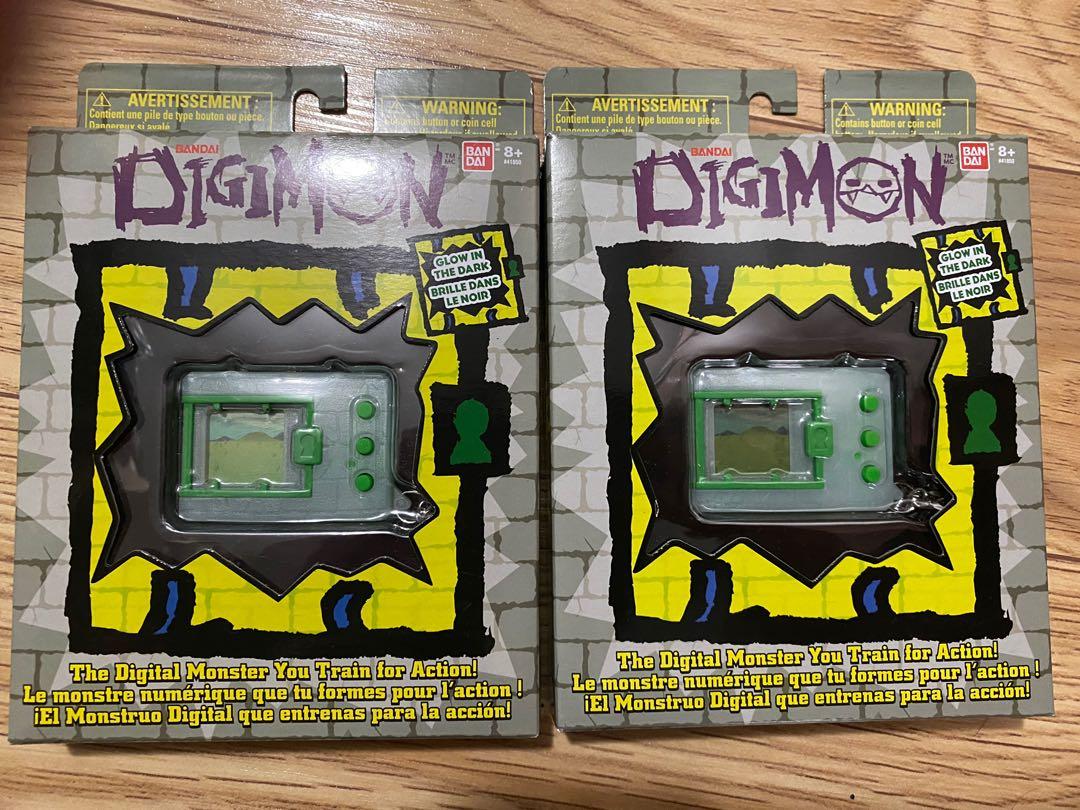 Bandai Original Digimon Digivice Virtual Pet Monster - Glow in the Dark ...