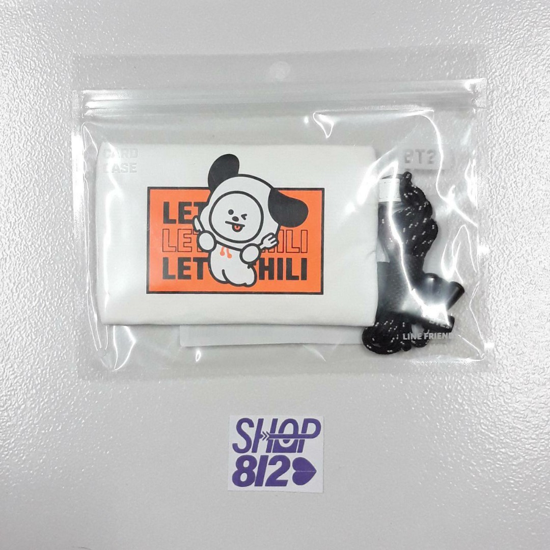 BT21 Bite Ver. Official Card Case - Chimmy, Hobbies & Toys, Memorabilia ...