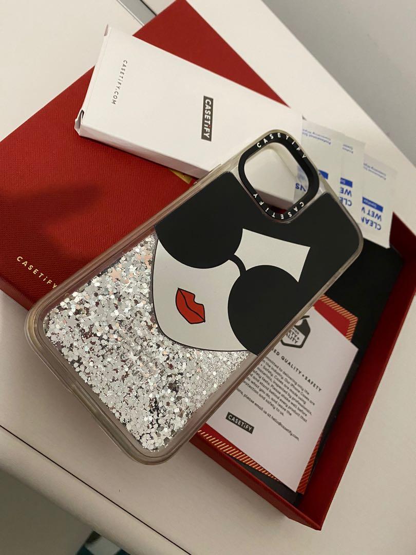 Casetify iPhone 11 Pro Stace Face Case by Alice + Olivia (Glitter case ...