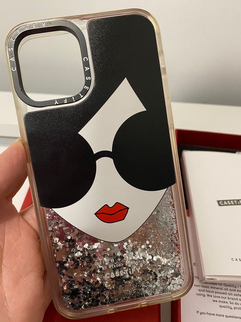 Casetify iPhone 11 Pro Stace Face Case by Alice + Olivia (Glitter case ...