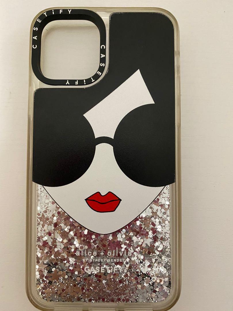 Casetify iPhone 11 Pro Stace Face Case by Alice + Olivia (Glitter case ...