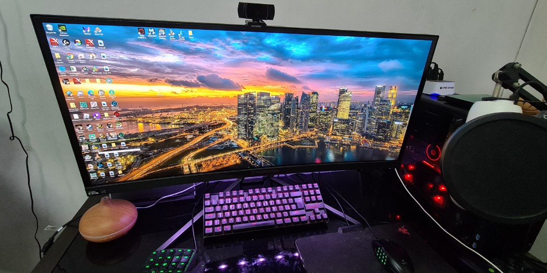 Acer Predator X34 (34 inch, 1440P, 100hz, Gsync, Ultrawide ...