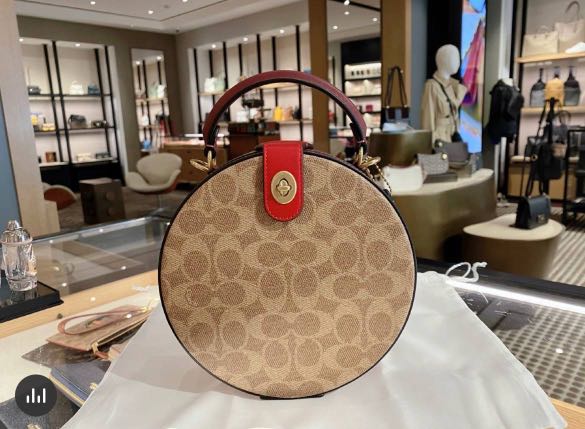 Coach Lunar New Year Circle Bag in Signature, Women's Fashion, Bags ...