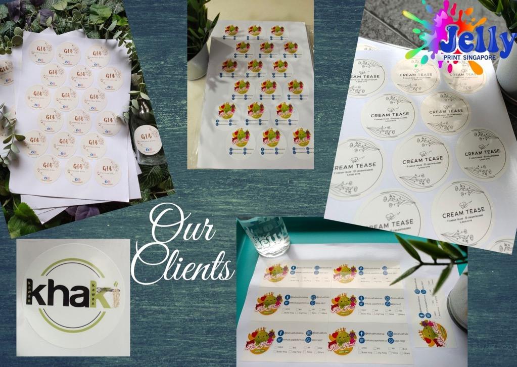 Sticker printing Services - Product Labels - tearproof, smudge proof ...