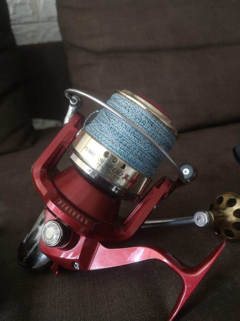 Daiwa Qd madai and saltiga surf 30, Sports Equipment, Fishing on Carousell