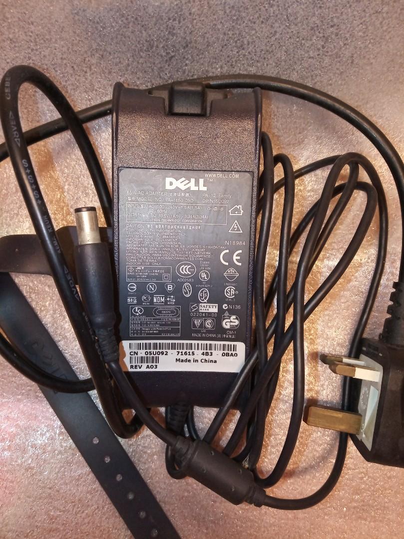 Dell laptop power supply 65watts, Computers & Tech, Parts & Accessories ...