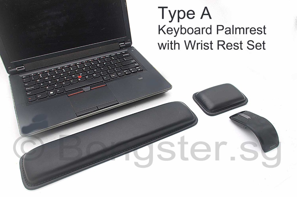 Ergonomic Keyboard palm rest with matching wrist rest bundle set ...