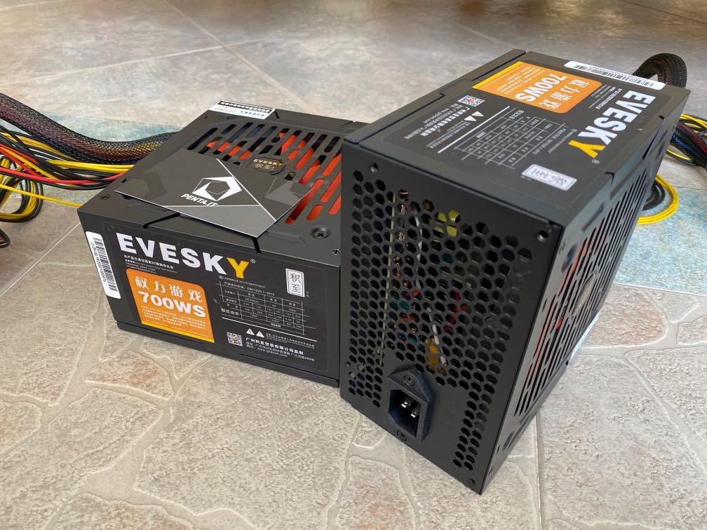 Evesky 500W Power Supply, Electronics, Computer Parts & Accessories on Carousell
