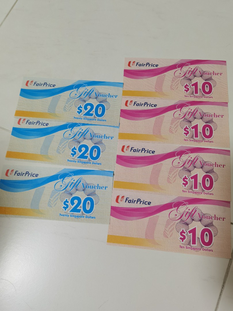 Fair Price Voucher, Entertainment, Gift Cards & Vouchers on Carousell