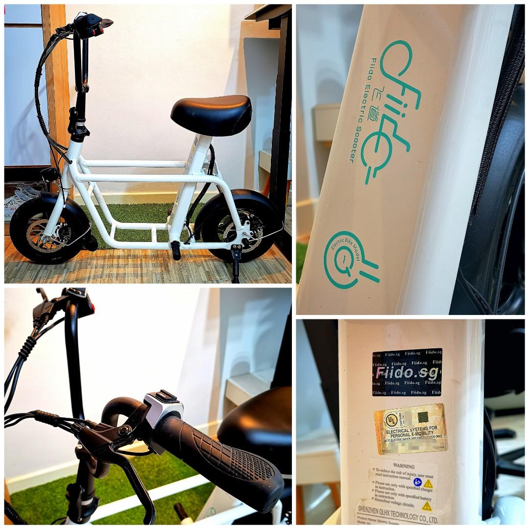 Fiido Q1, Sports Equipment, PMDs, E-Scooters & E-Bikes, E-Scooters & E ...