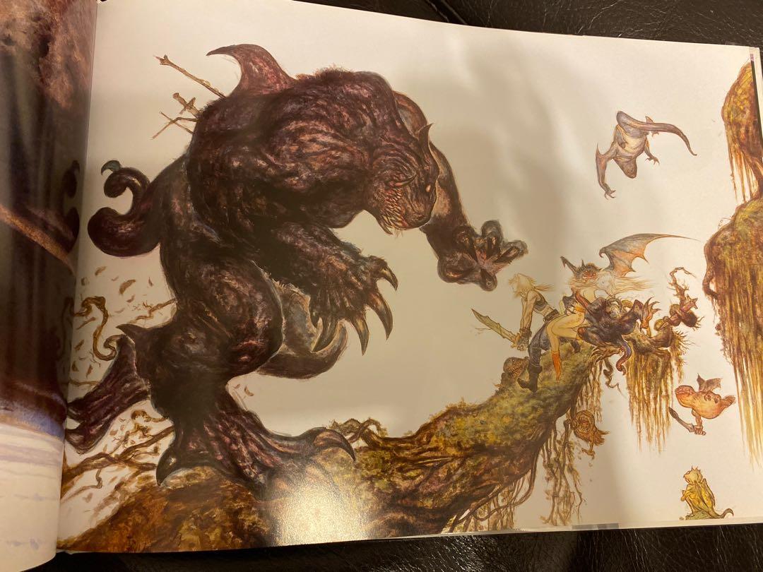 Final Fantasy IX Visual Arts Collection CG & Illustration Works 太空戰士 天野 ...