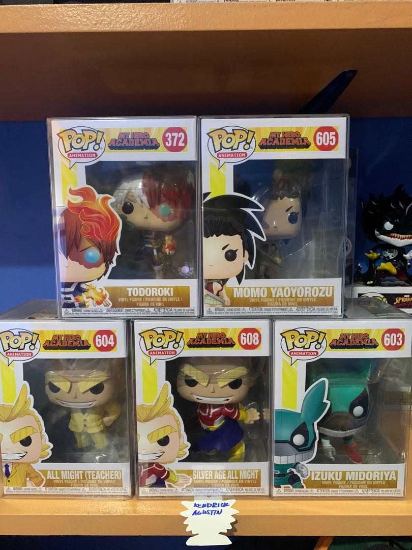Funko Pop! MHA SET, Hobbies & Toys, Toys & Games on Carousell