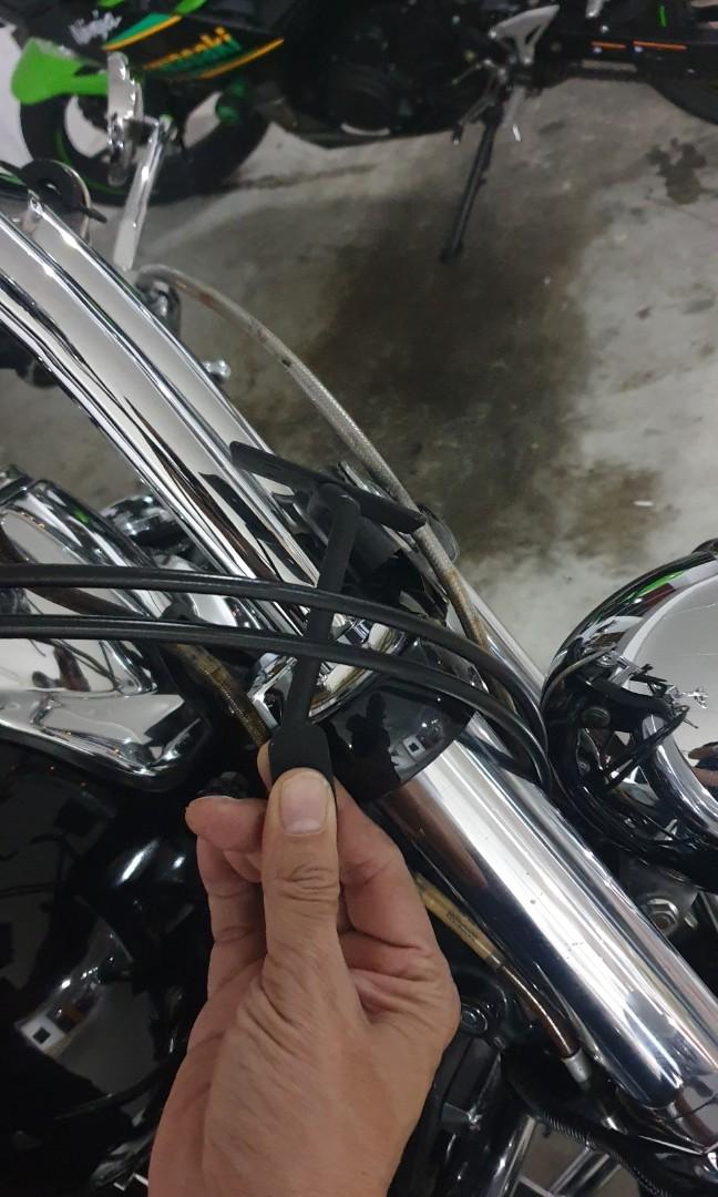 Harley customize IU bracket top mount, Motorcycles, Motorcycle ...