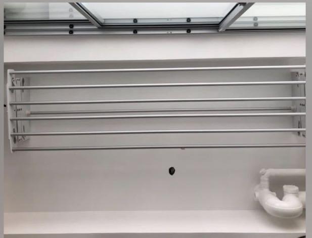 HDB Clothes Laundry Drying Rack (Retractable), Furniture & Home Living ...