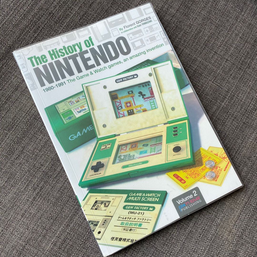 Rare Book!! History of Nintendo (1981-1990) Vol.2, Vintage ...