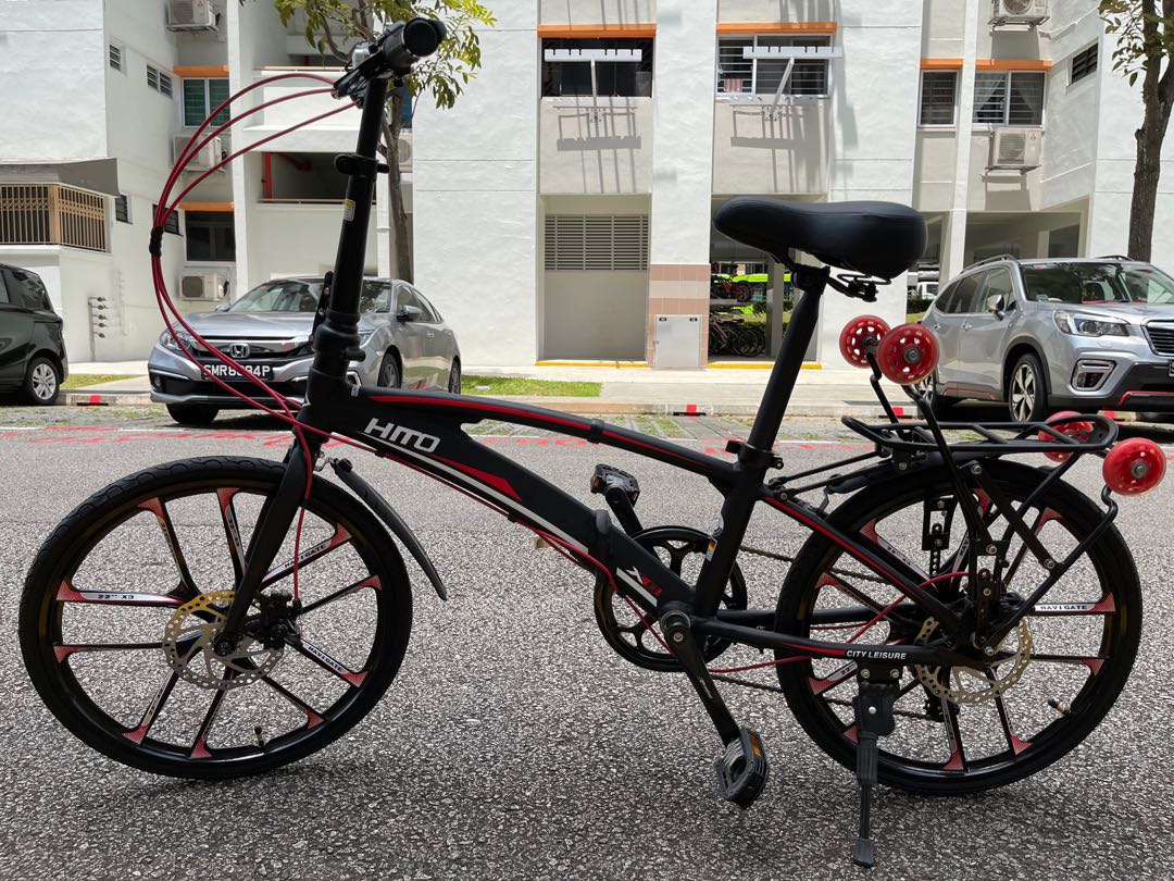 Hito X6 22inch Foldable Bicycle, Sports Equipment, Bicycles & Parts ...