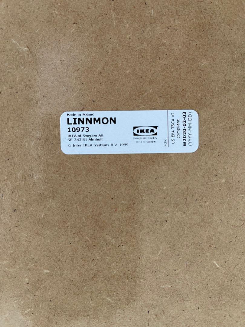 IKEA DESK LINMON table top and ADILS legs, Furniture & Home Living ...
