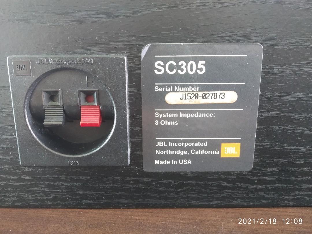 JBL SC305 Center Speaker, Audio, Soundbars, Speakers & Amplifiers on ...