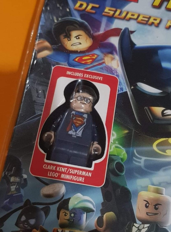 LEGO Clark Kent / Superman Exclusive Minifigure - Batman The Movie DC ...