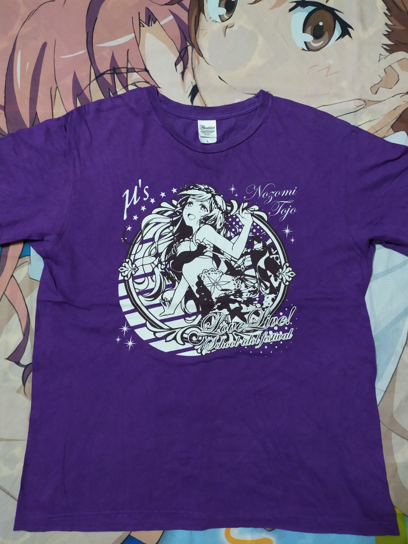 Love Live Nozomi Tojo shirt anime manga jpop idol, Men's Fashion, Tops ...
