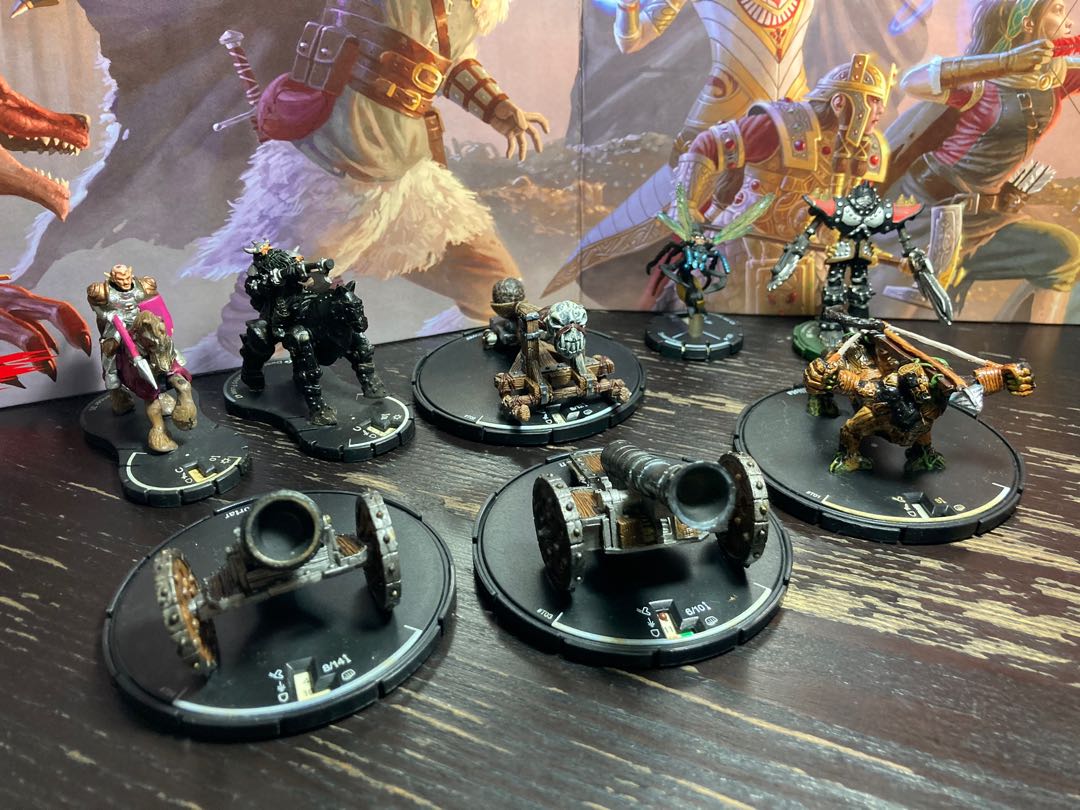 Mage Knight minis - Med/Large - Dungeons and Dragons, Hobbies & Toys ...