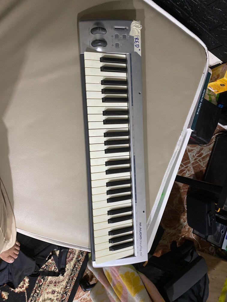 M-Audio KeyRig 49 MIDI Keyboard, Hobbies & Toys, Music & Media, Musical ...