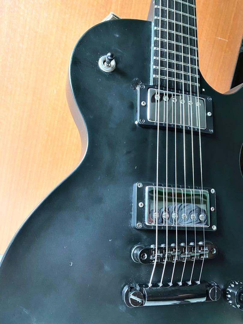 MIJ Epiphone Les Paul Goth (with Gibson's Headstock), Electric Guitar ...