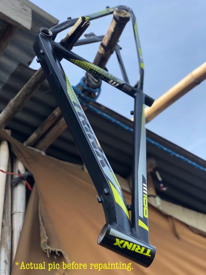 MTB Frame - Trinx 29er (Repainted), Sports Equipment, Bicycles & Parts ...