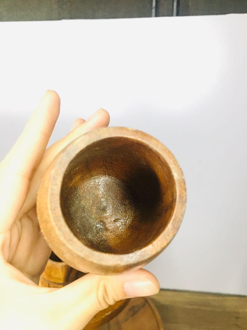 Native Wooden Water Dispenser, 6 pc Wooden Cups, Everything Else ...