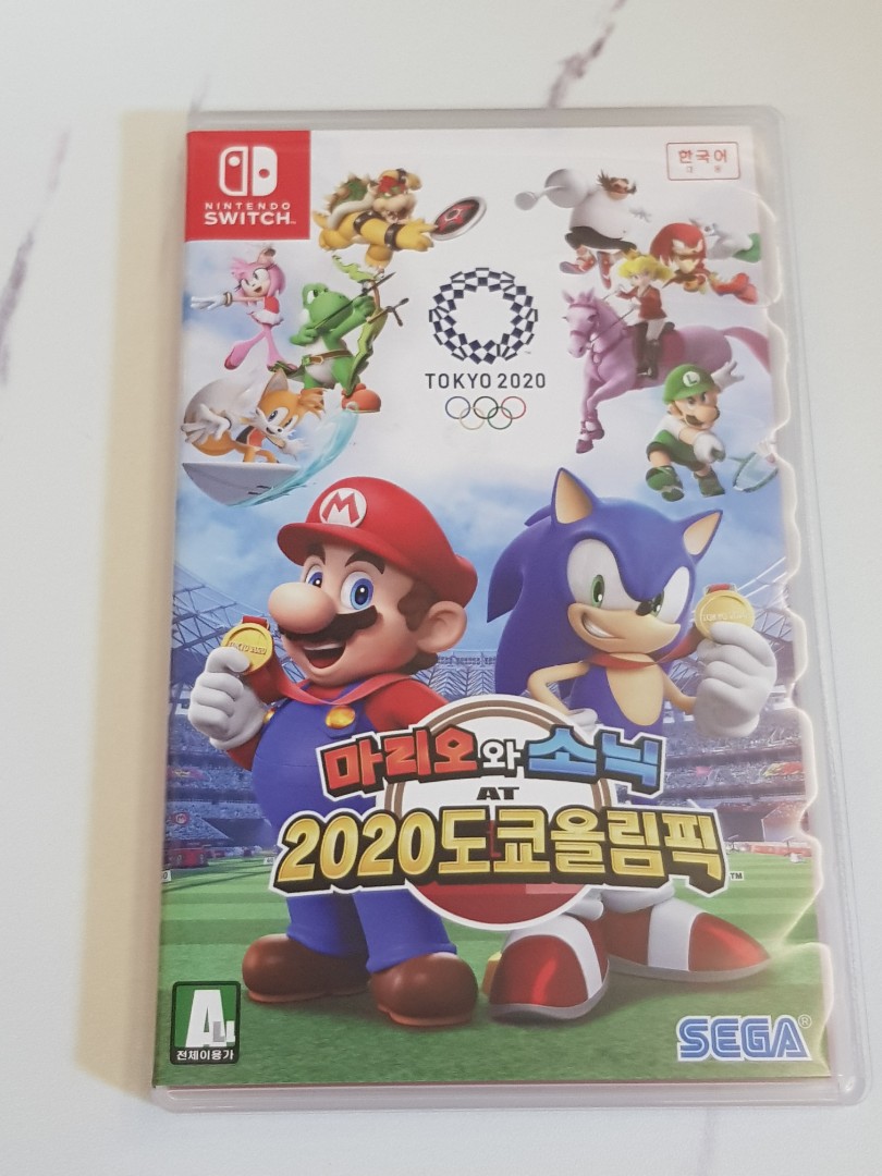 Nintendo switch super mario olympics tokyo 2020, Video Gaming, Video ...