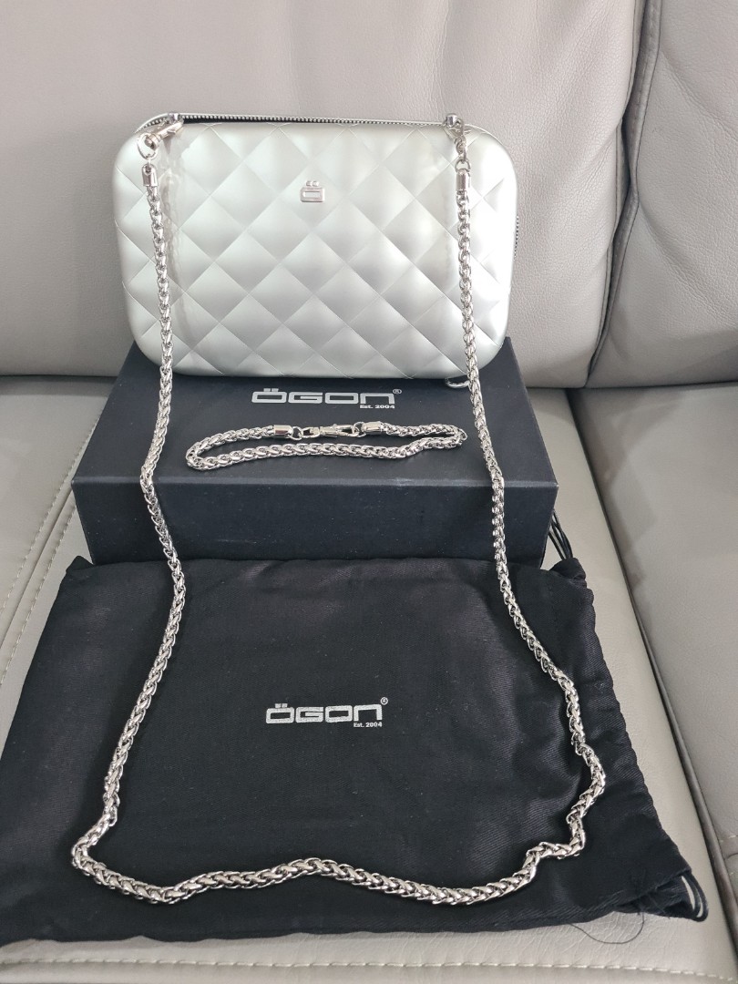 Ogon Aluminium Silver Bag, Luxury, Bags & Wallets on Carousell