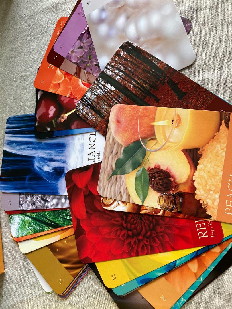 Oracle card- The secret language of color cards, Hobbies & Toys, Toys ...
