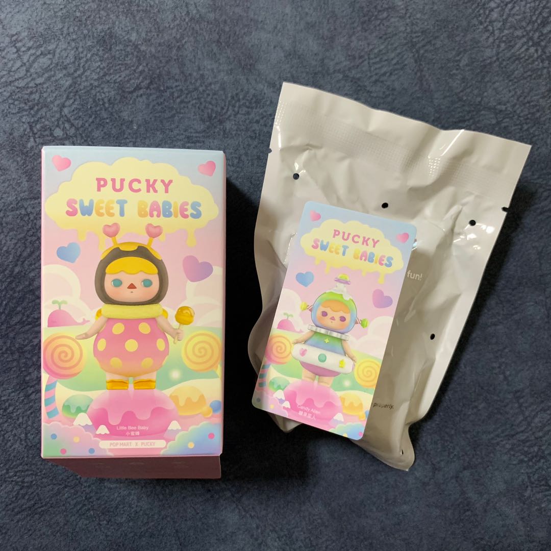 Pop Mart Pucky Sweet Babies - Candy Alien, Hobbies & Toys, Toys & Games ...