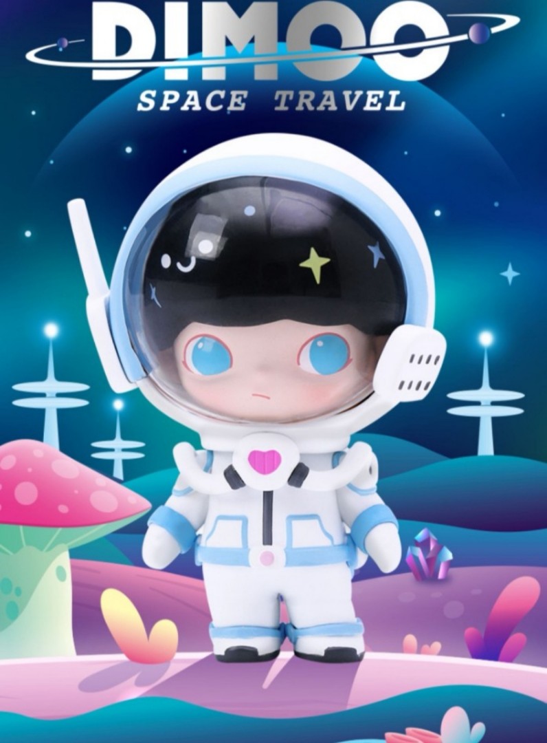 Popmart Dimoo space travel pop mart, Hobbies & Toys, Toys & Games on ...