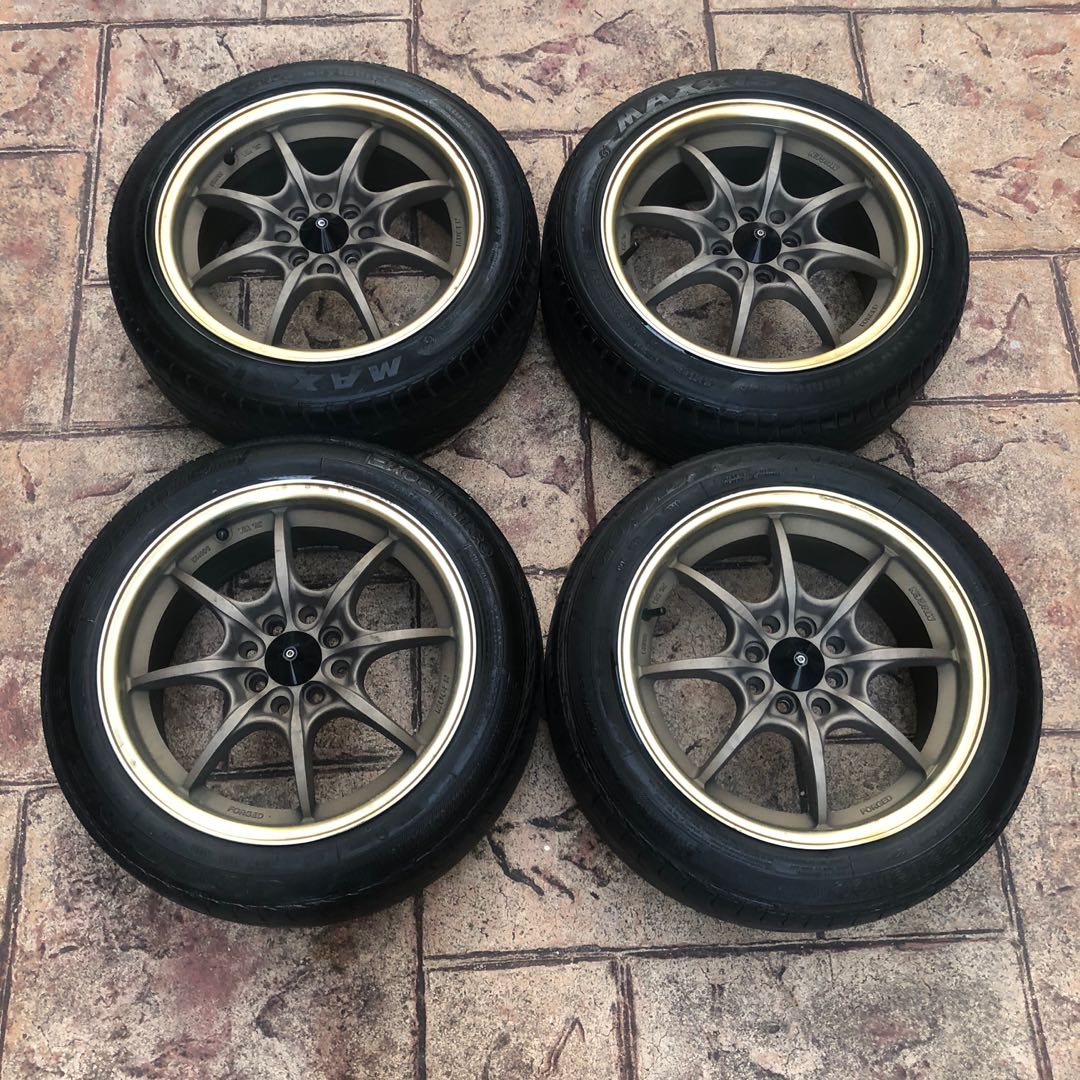 Rim mugen mf8 16x7jj, Auto Accessories on Carousell