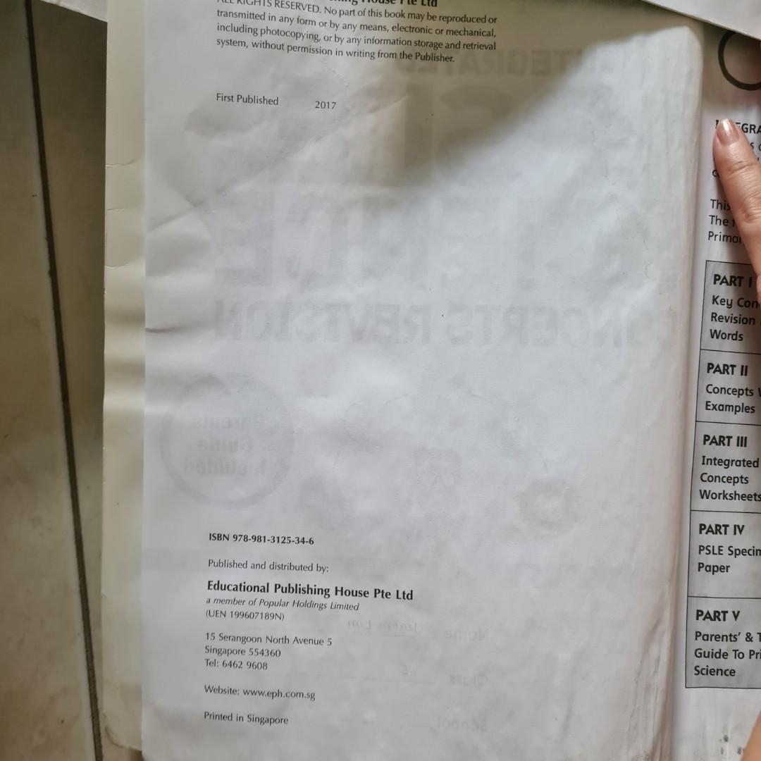 Science assessments MCQs Graphs Concepts Process Skills P5 P6 Psle ...