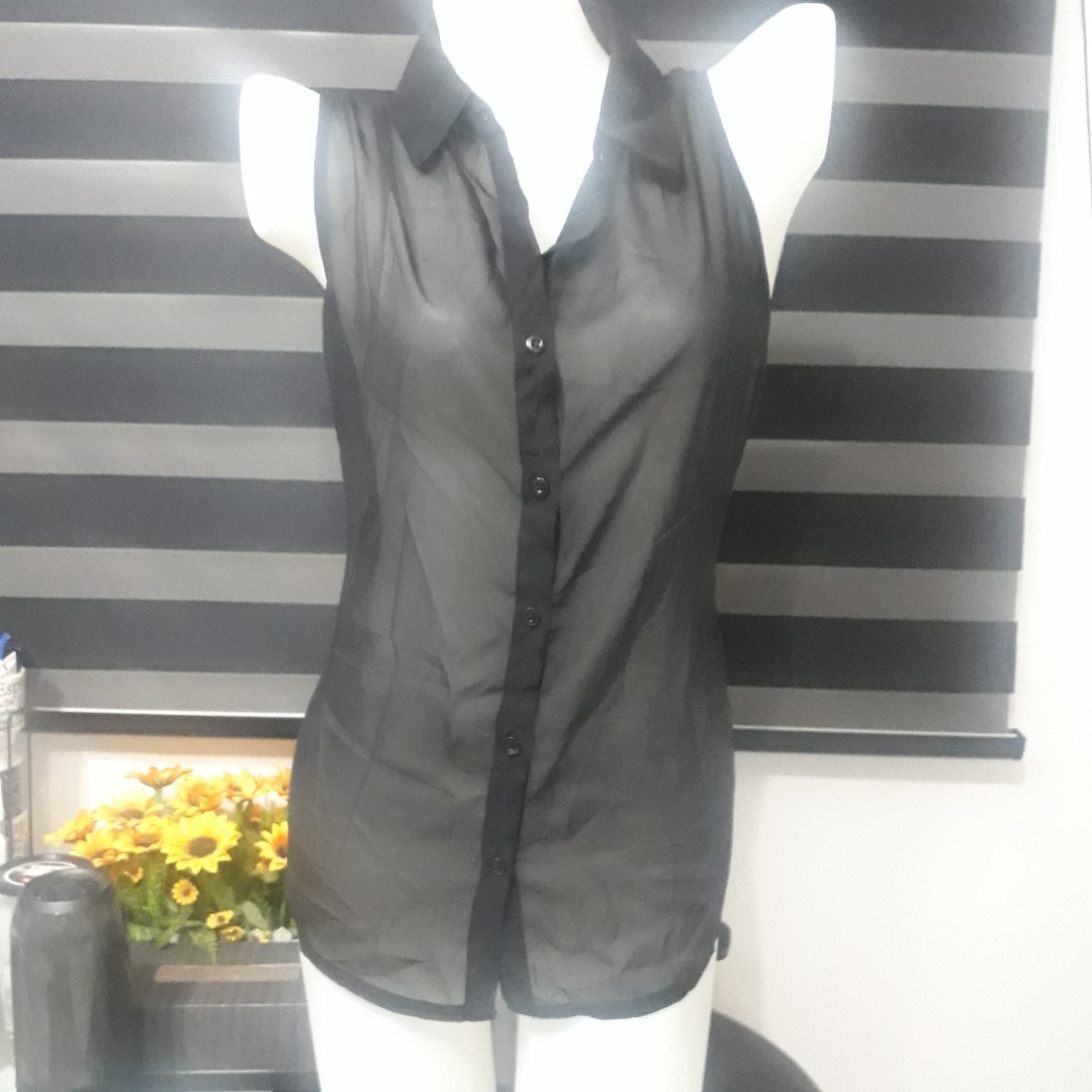 See through/sheer top, Women's Fashion, Tops, Others Tops on Carousell