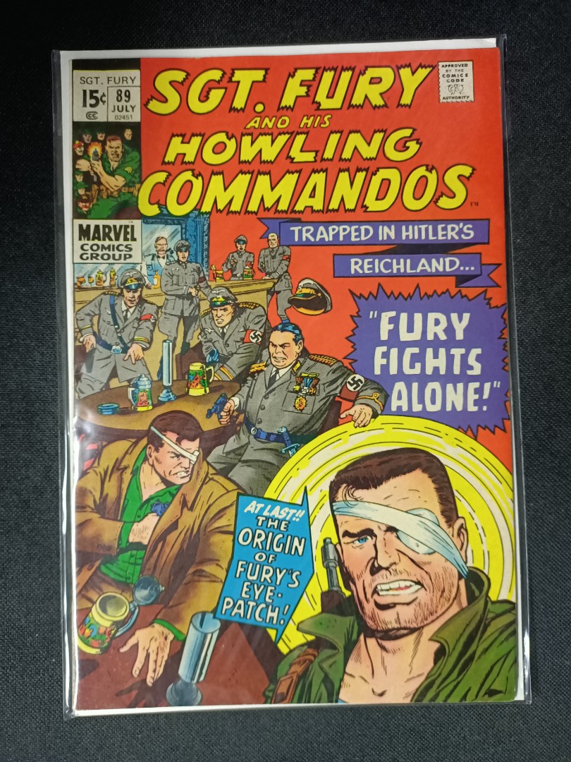 Sgt. Nick Fury and his howling commandos #89, Books & Stationery ...
