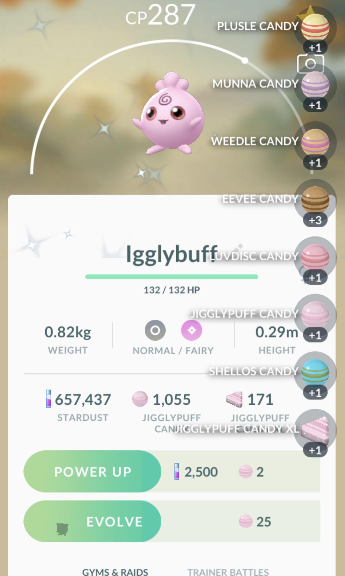 Shiny Igglybuff, Video Gaming, Gaming Accessories, Game Gift Cards ...